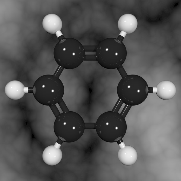 c6h6 biology 3d model