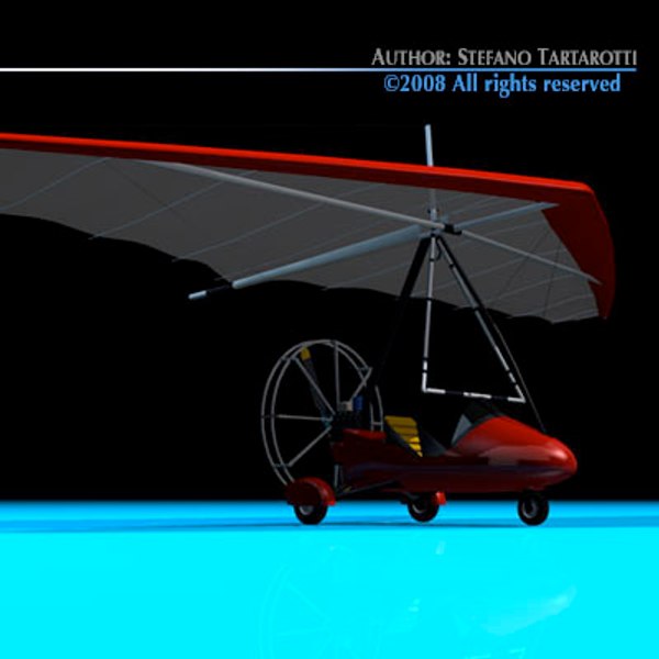 powered ultralight obj