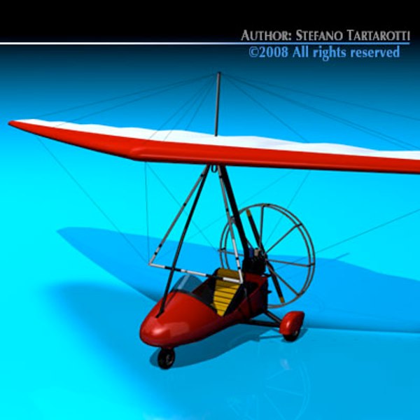 powered ultralight obj