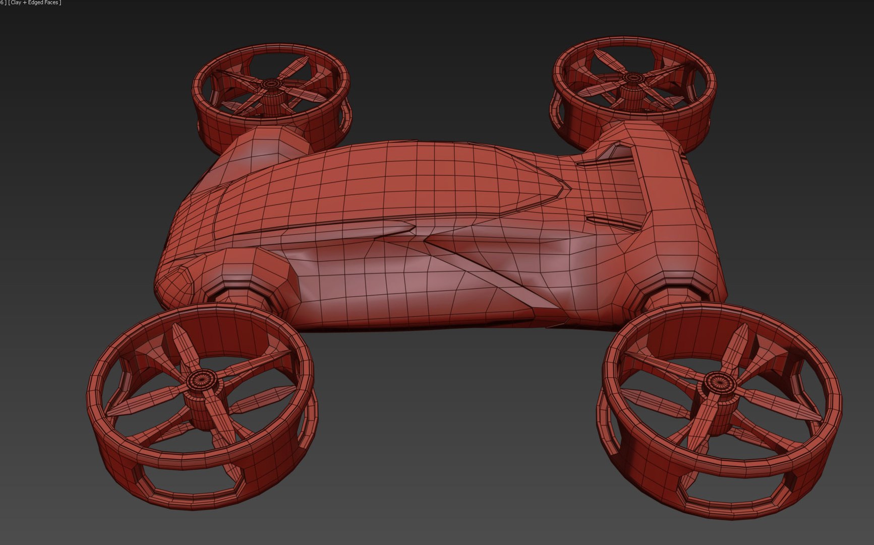 3D Car Copter - TurboSquid 1330883