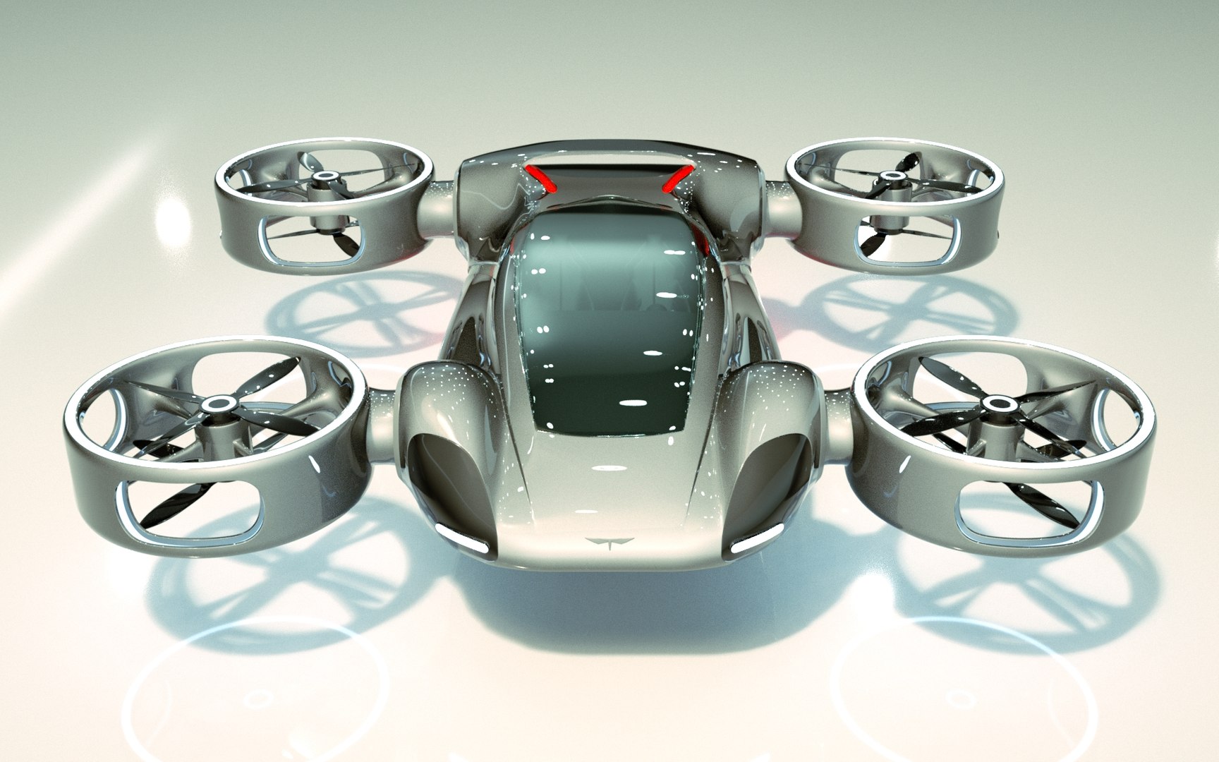 3D Car Copter - TurboSquid 1330883