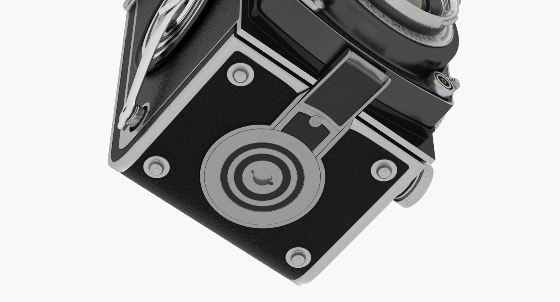 3D Rolleiflex Tlr Film Camera Model - TurboSquid 1303766