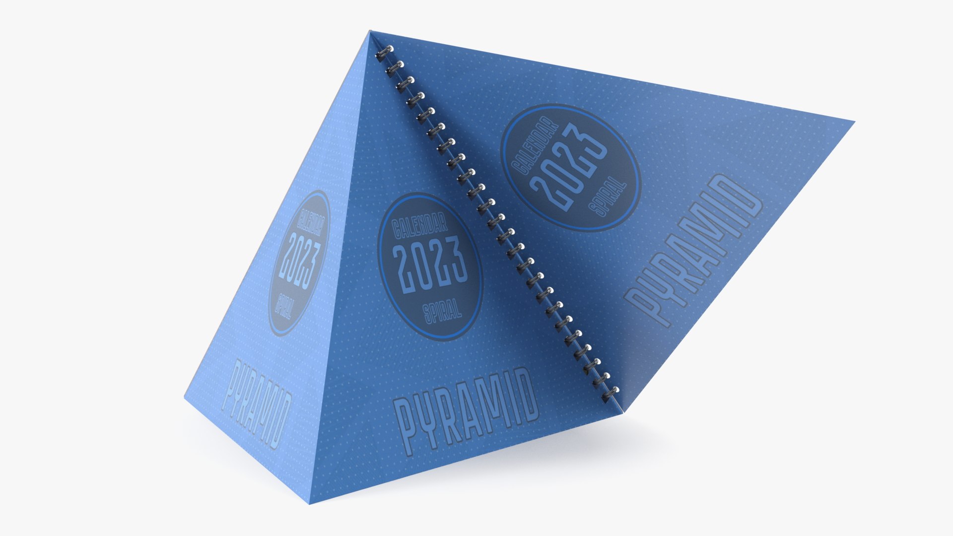 Pyramid Desk Calendar Mockup 3D Model - TurboSquid 2055315