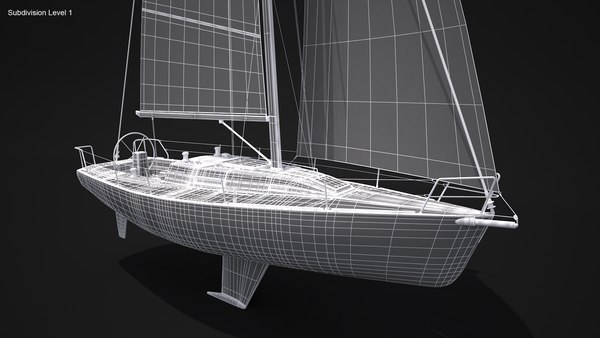 Sailboat boat sail 3D - TurboSquid 1516548
