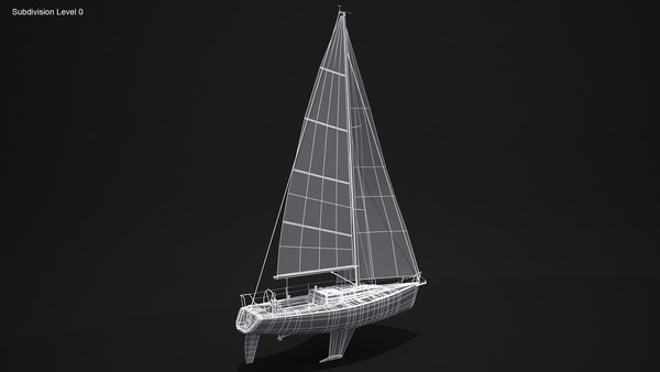 Sailboat boat sail 3D - TurboSquid 1516548