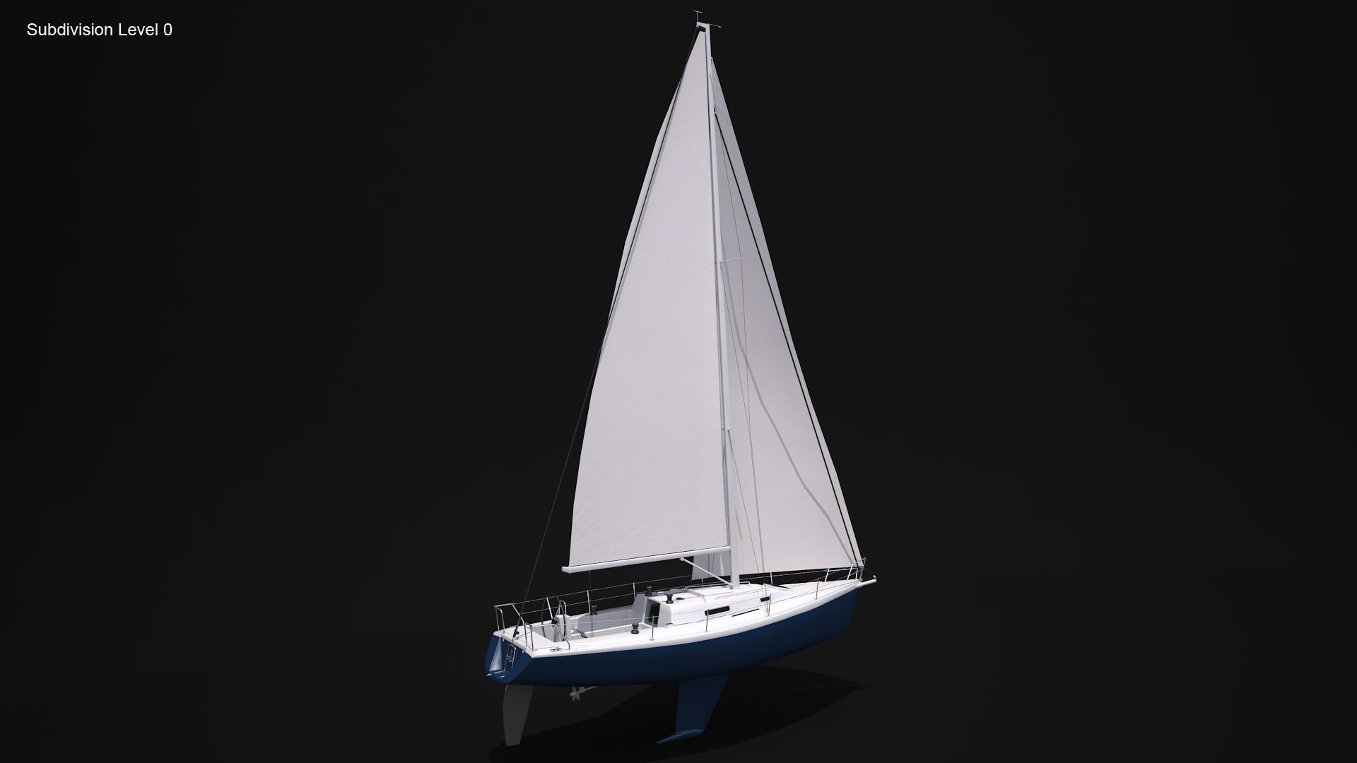 Sailboat Boat Sail 3D - TurboSquid 1516548