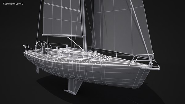 Sailboat boat sail 3D - TurboSquid 1516548