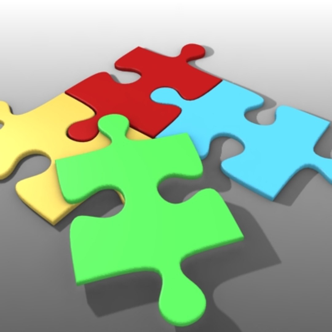 Puzzle Piece 3d Model