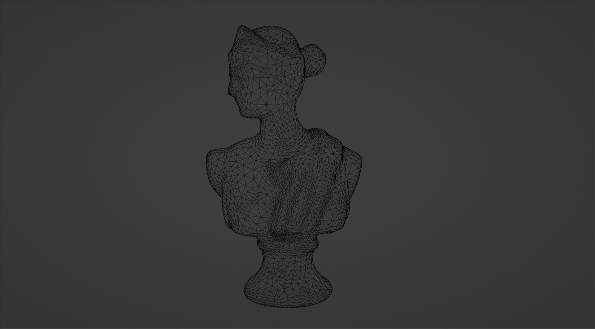 3D Roman Bust Statuette 3D Model - TurboSquid 1980298
