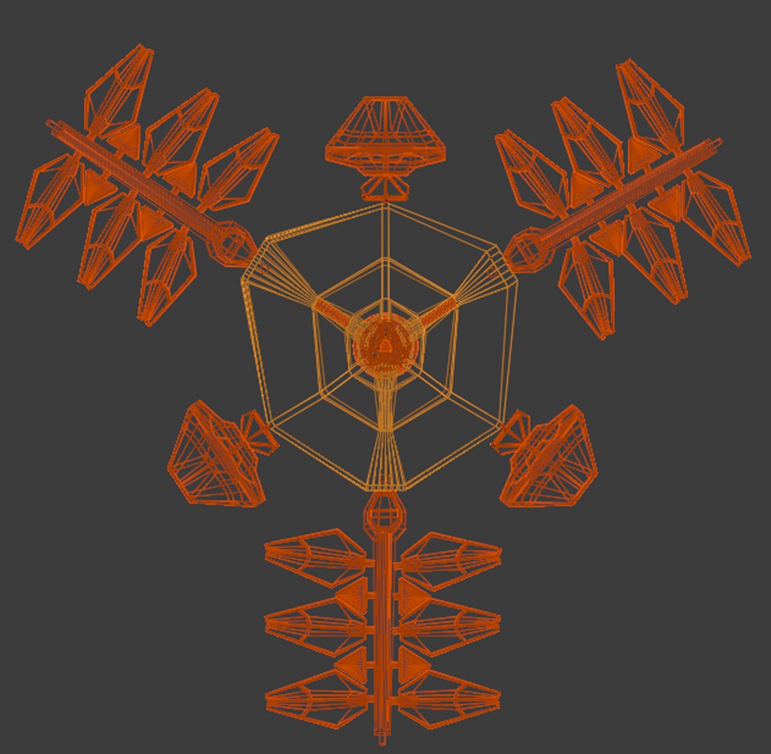 Star Trek MIDAS Array Voyager Pathfinder Model - TurboSquid 1842908