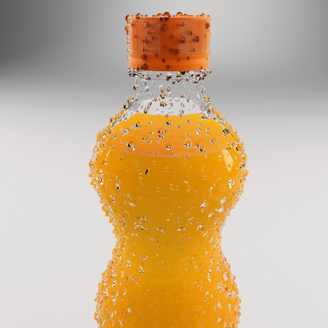 Fanta 0 5l 5 3d Model