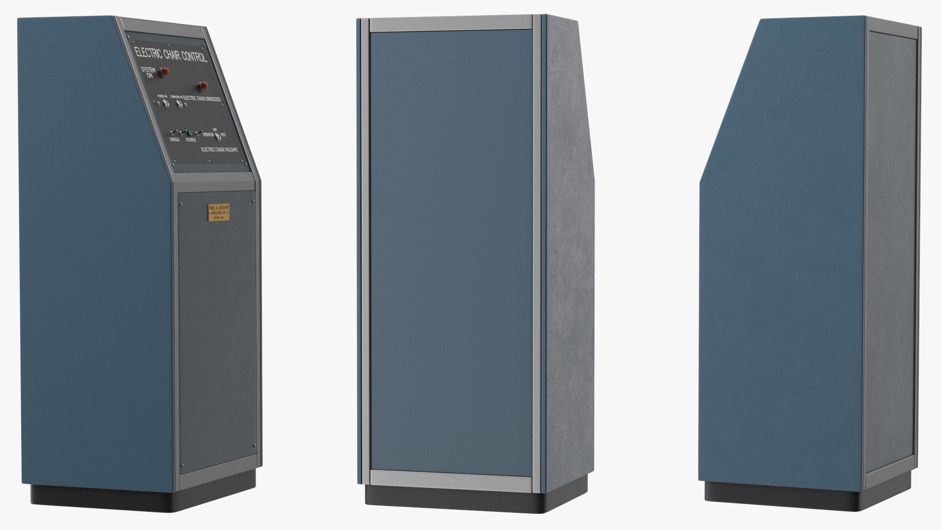 Fred Leuchter Electric Chair Control Panel Model - TurboSquid 1722123