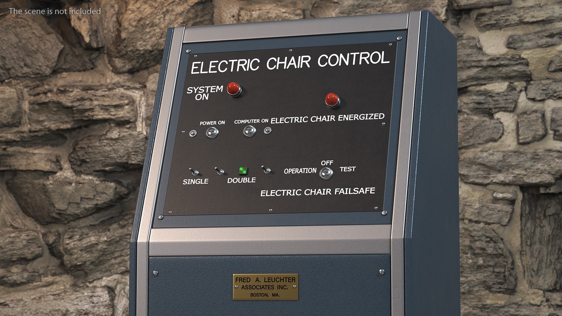 Fred Leuchter Electric Chair Control Panel Model - TurboSquid 1722123