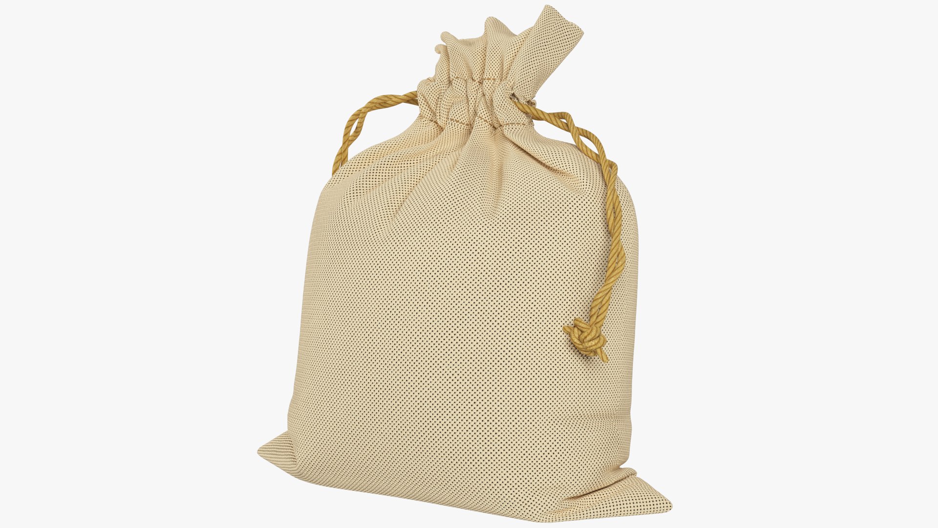 Jute Bag V2 3D - TurboSquid 1905637