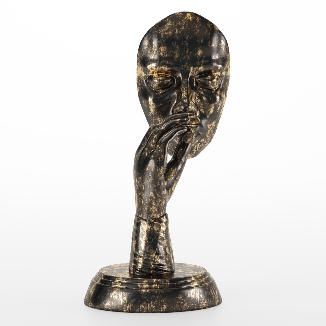 3D retro smoker sculpture - TurboSquid 1707212