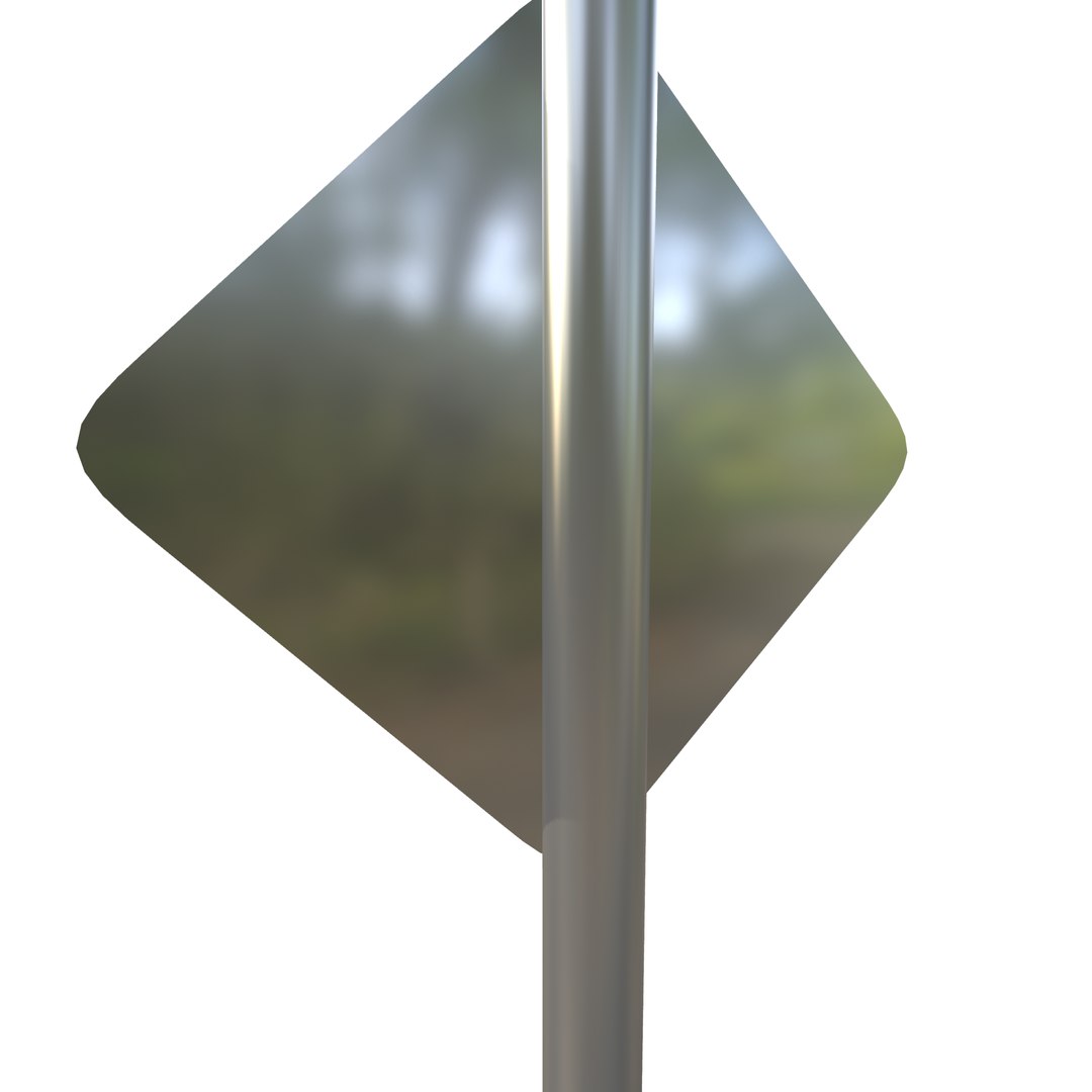 3D Sharp Turn Traffic Sign - TurboSquid 2373094