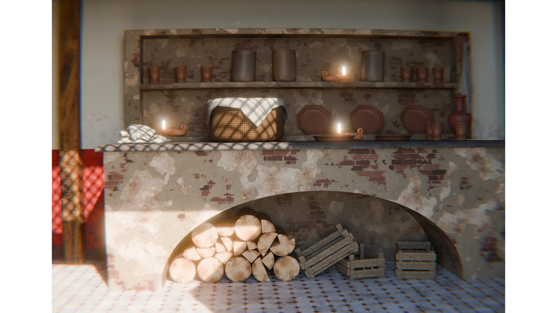 Complete Roman tavern 3D - TurboSquid 2160156