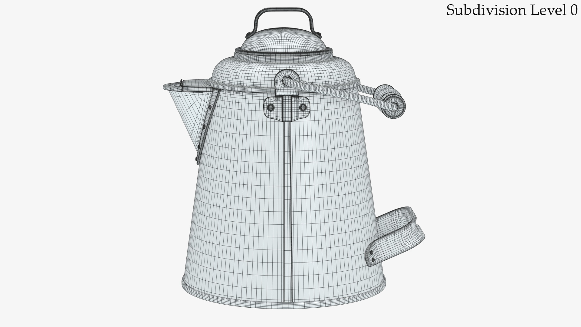 Vintage Coffee Pot 3D Model - TurboSquid 1993557