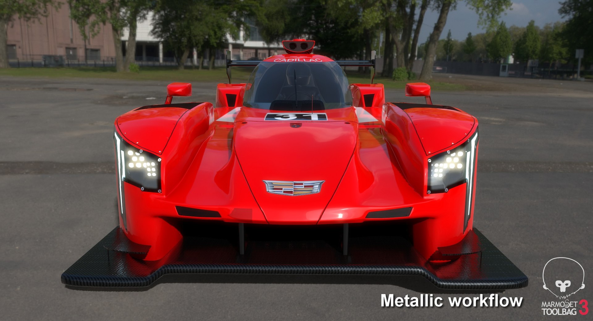Cadillac Dpi-v R 31 Model - TurboSquid 1405261