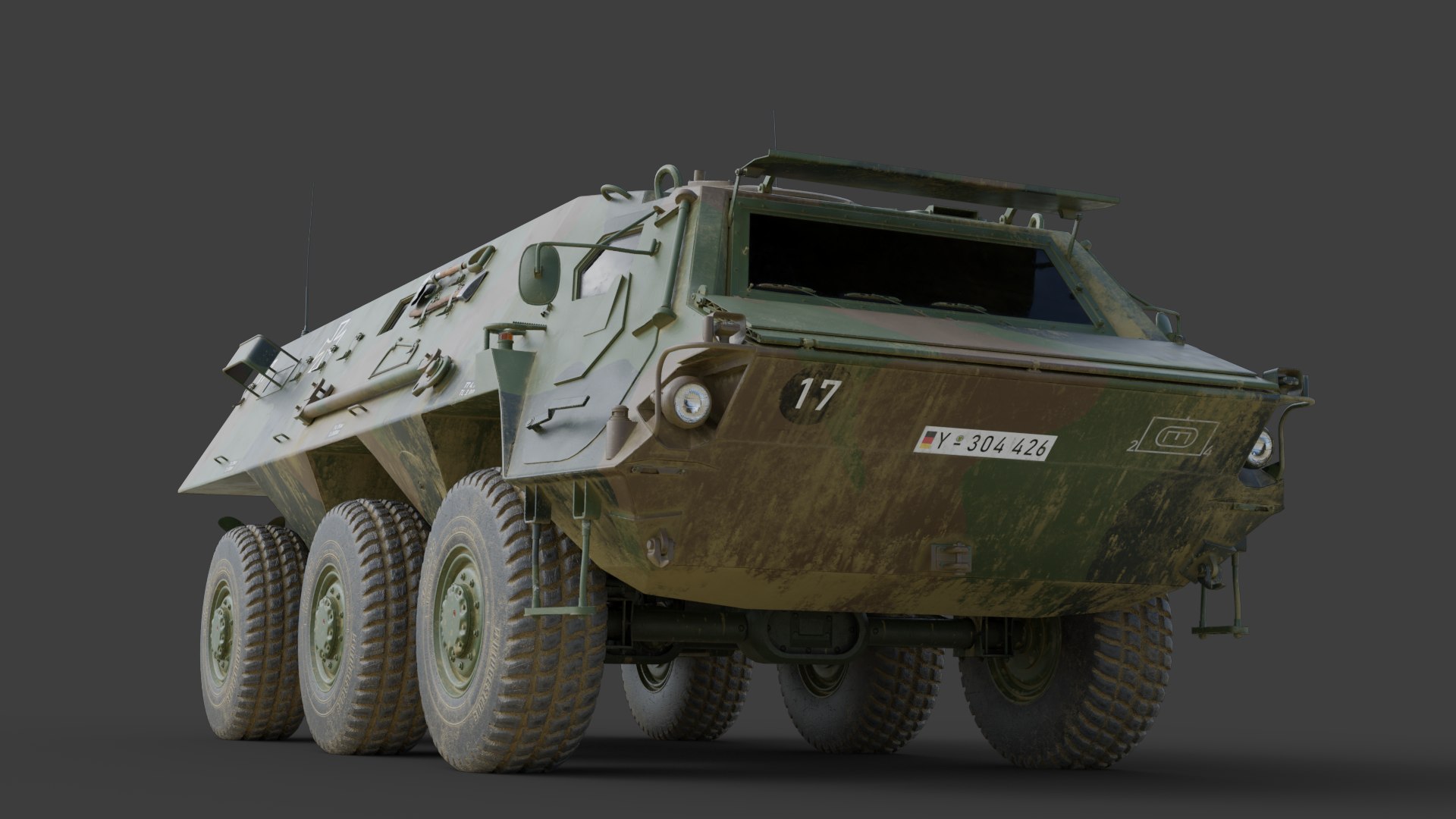 Apc Fuchs Pbr Model - TurboSquid 1456773