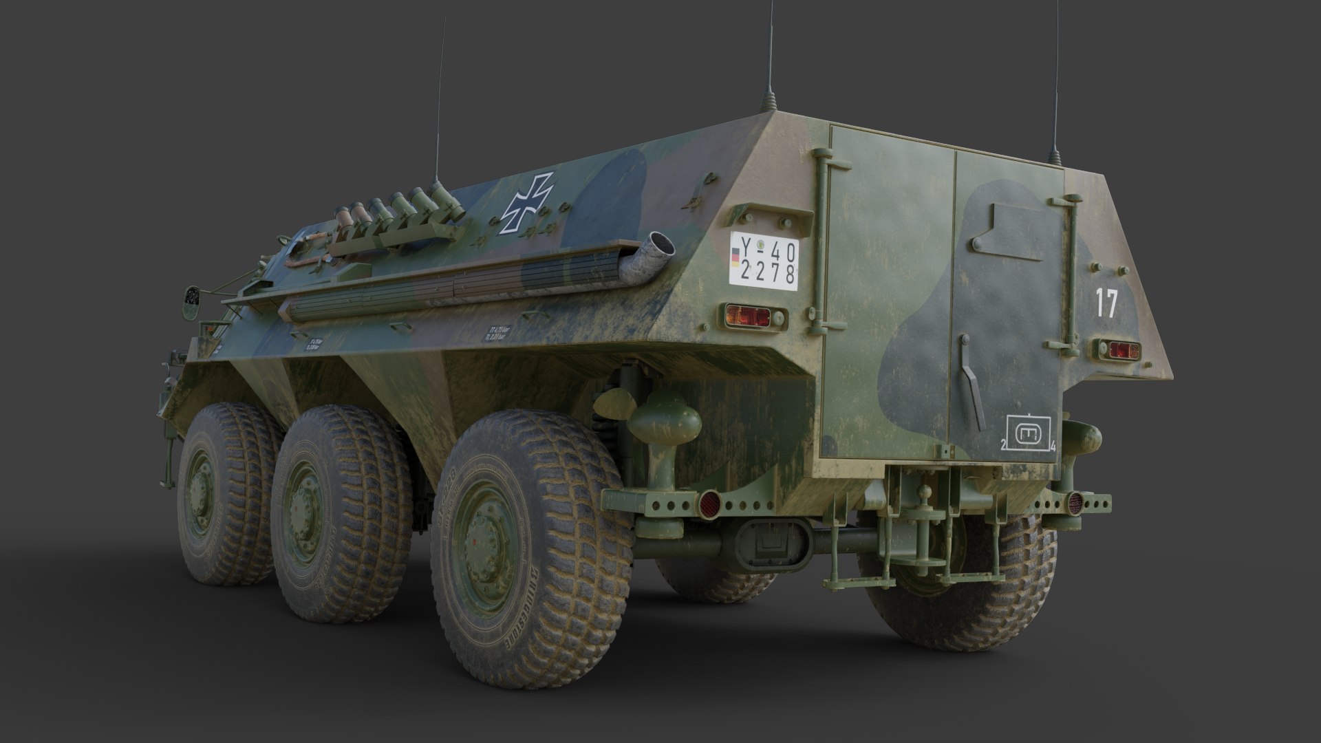 Apc Fuchs Pbr Model - TurboSquid 1456773