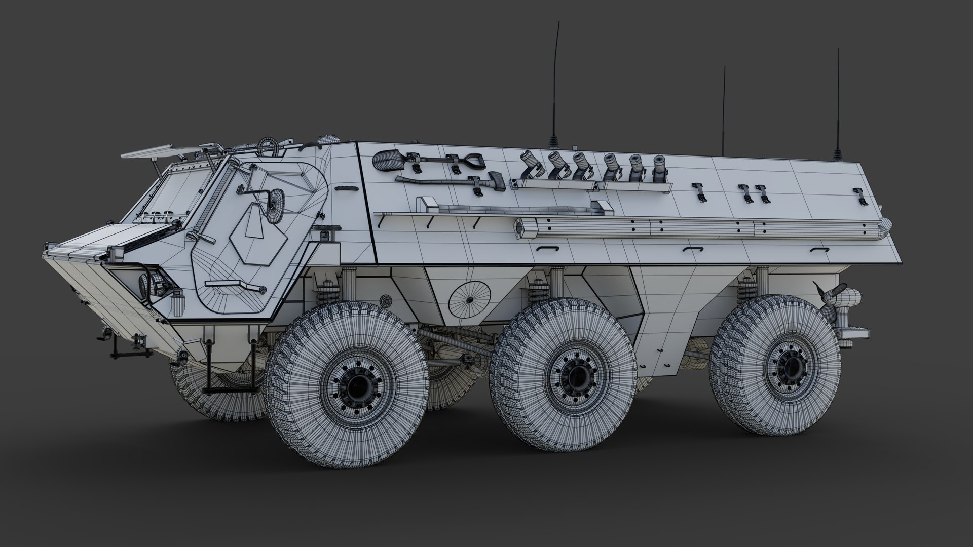Apc Fuchs Pbr Model - TurboSquid 1456773