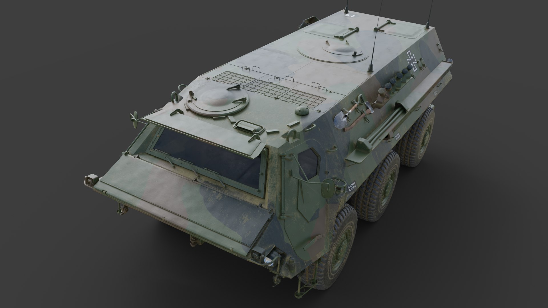 Apc Fuchs Pbr Model - TurboSquid 1456773