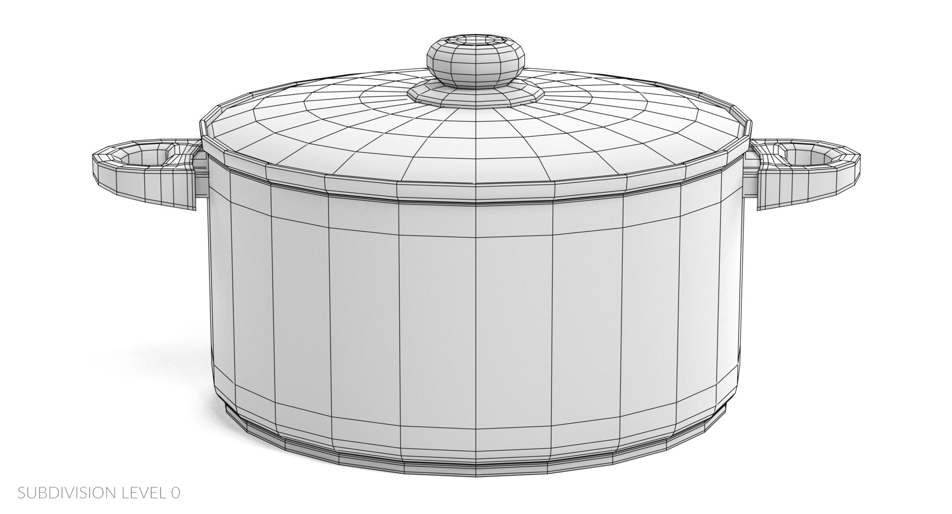 Cooking Pot 3D Model - TurboSquid 1363345