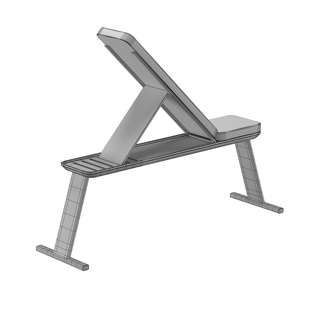 3D Forme Fitness - Adjustable Bench Model - TurboSquid 1985008