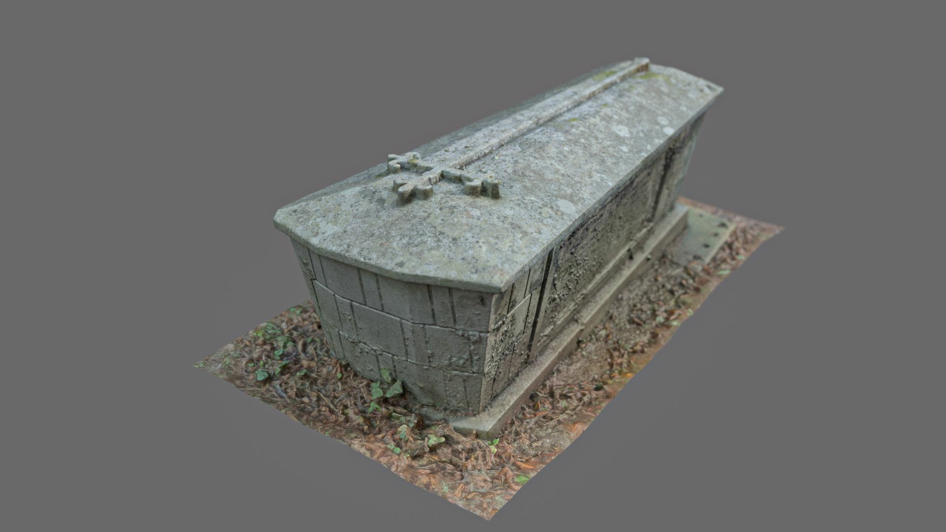 3D Grave Model - TurboSquid 1626503