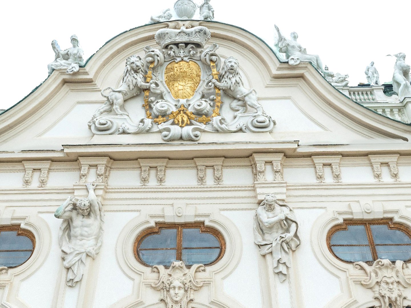 Palace baroque facade 3D model - TurboSquid 1187900