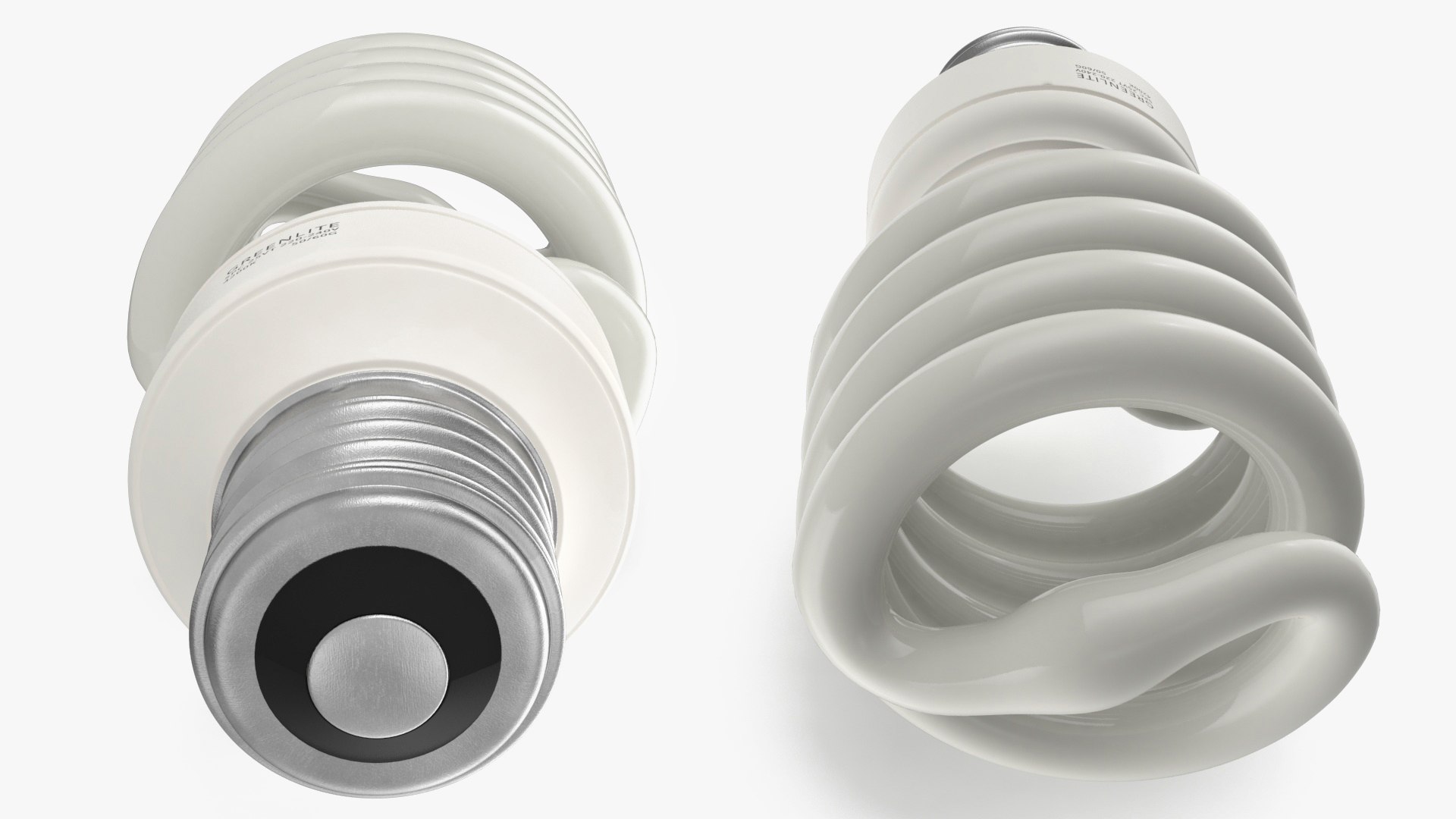 Twist Fluorescent Light Bulb 3D model - TurboSquid 2146971