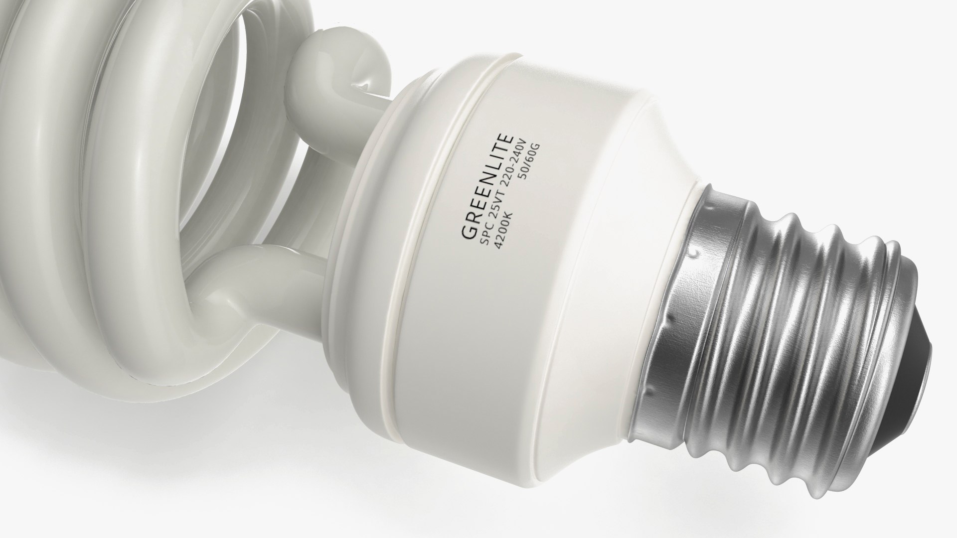 Twist Fluorescent Light Bulb 3D model - TurboSquid 2146971