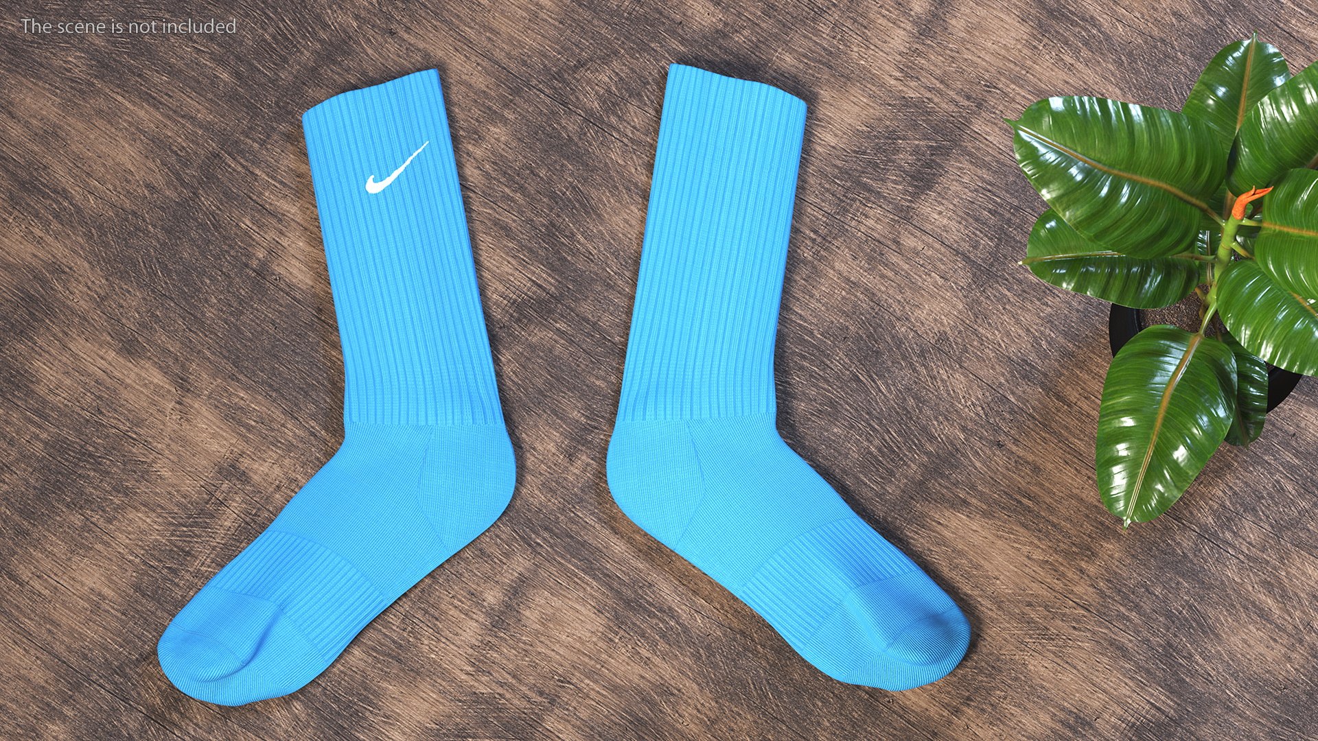 3D Long Socks Nike Blue Idle model - TurboSquid 1943543
