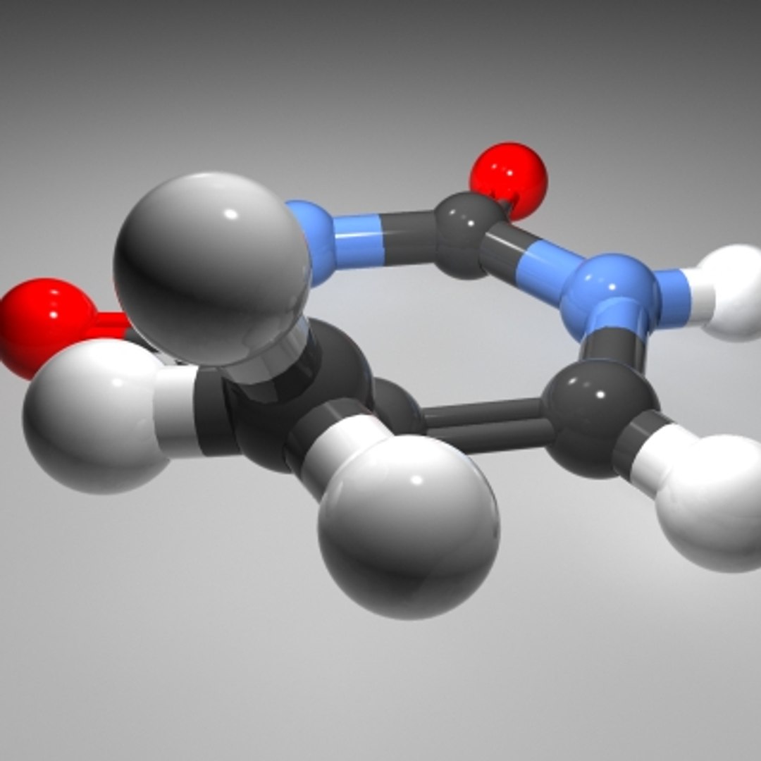 3ds max thymine nucleobase dna