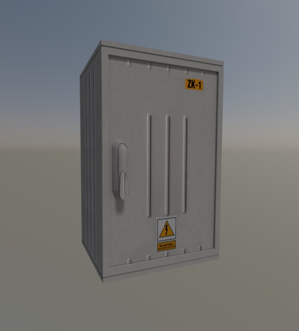 Electrical Box 3D Model - TurboSquid 1160167