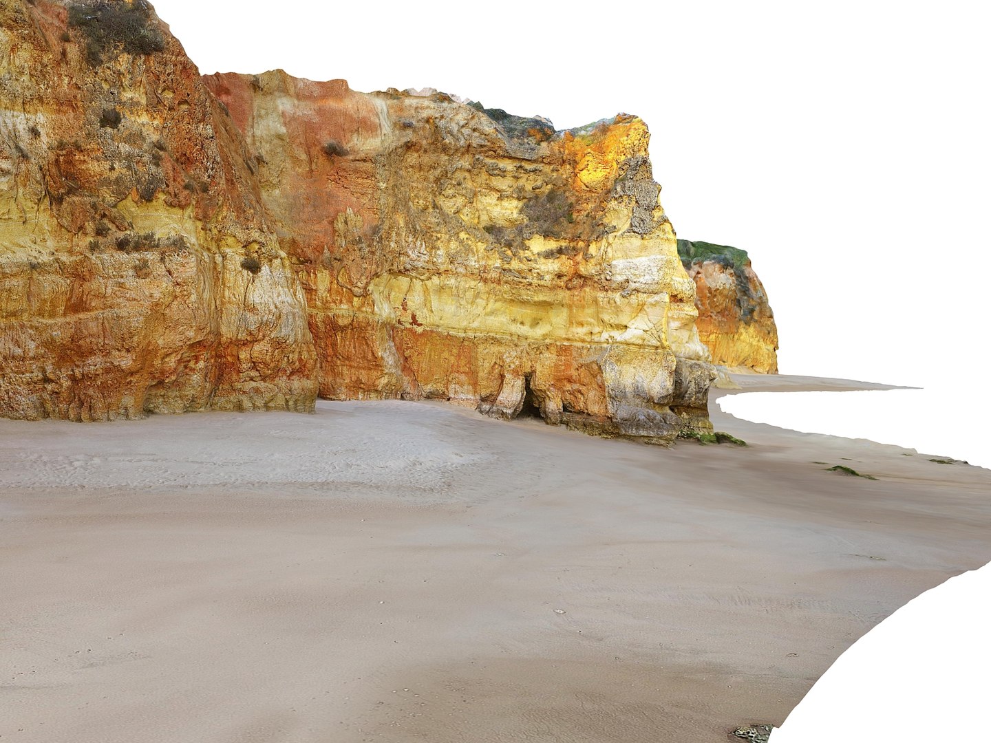 3D Ocean Cliff 16k - TurboSquid 1412657