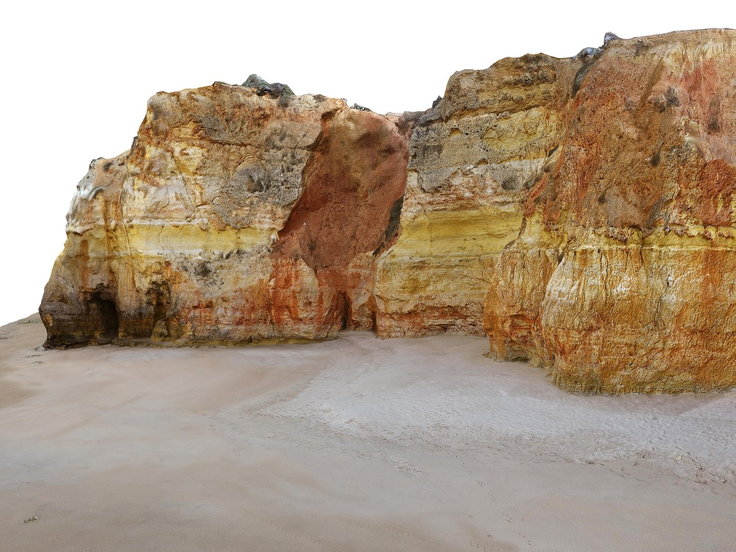 3D Ocean Cliff 16k - TurboSquid 1412657