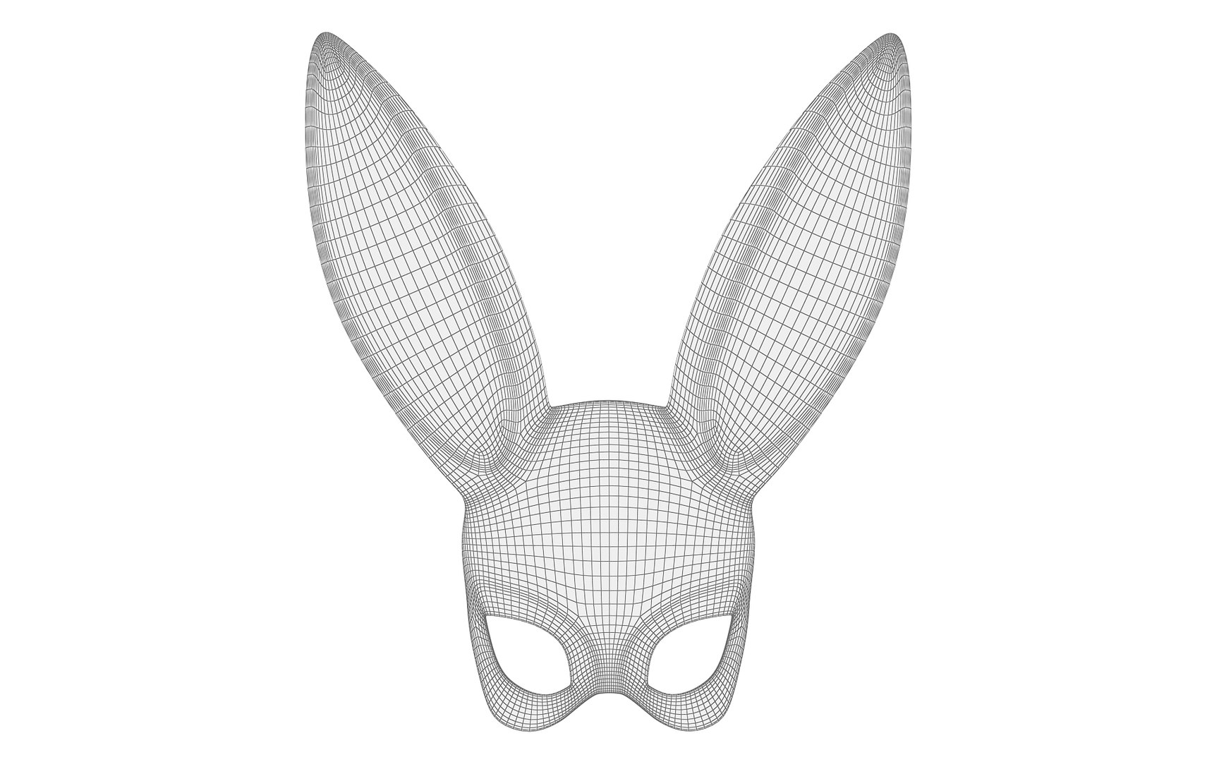 Black Rabbit Mask 3D Model - TurboSquid 1228415