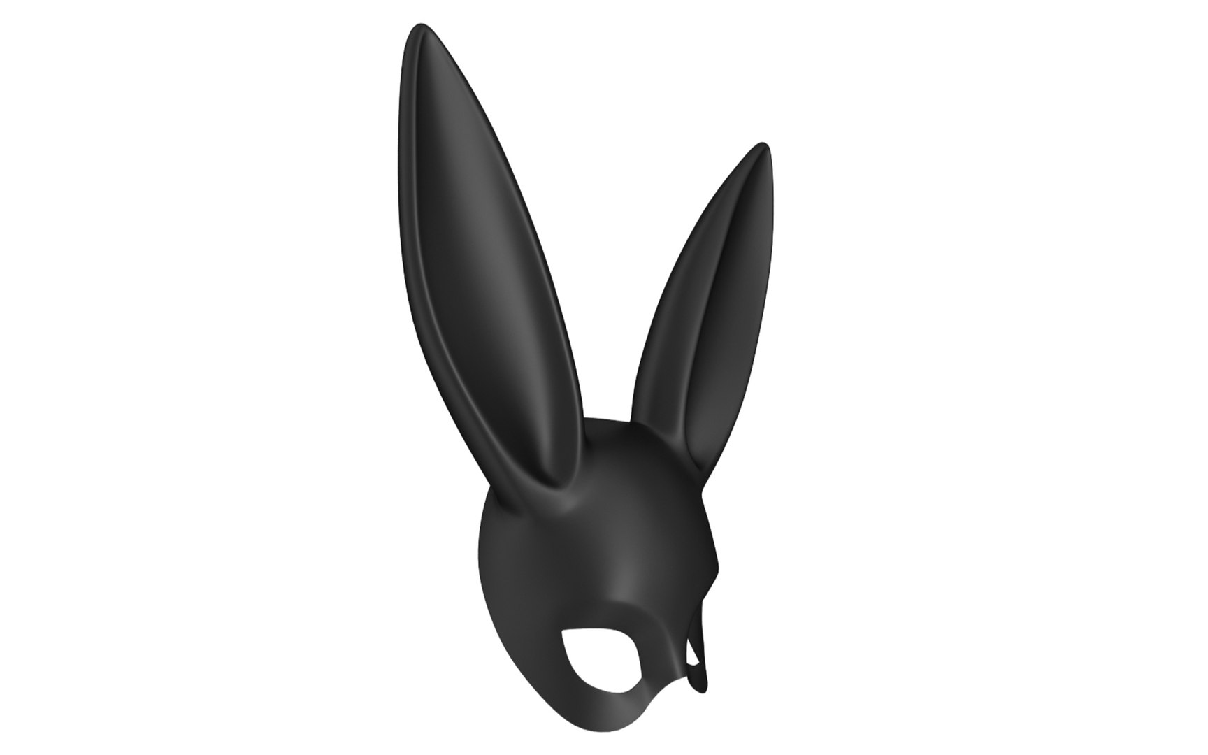 Black Rabbit Mask 3D Model - TurboSquid 1228415