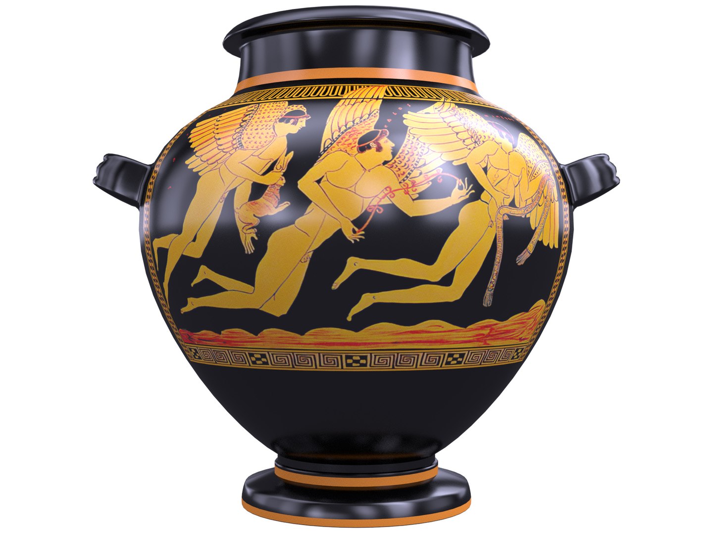 Antique Greek Jar Model - TurboSquid 1695280