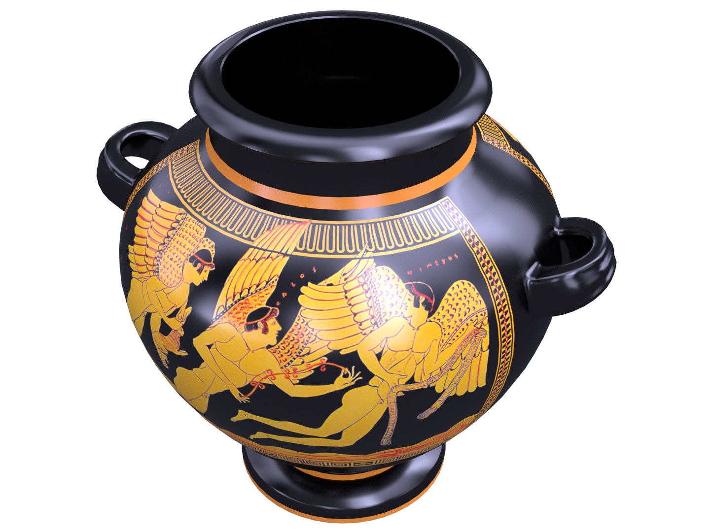 Antique Greek Jar Model - TurboSquid 1695280