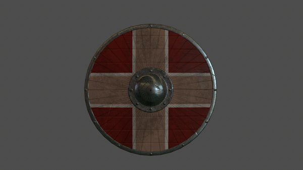 3d max circular shield