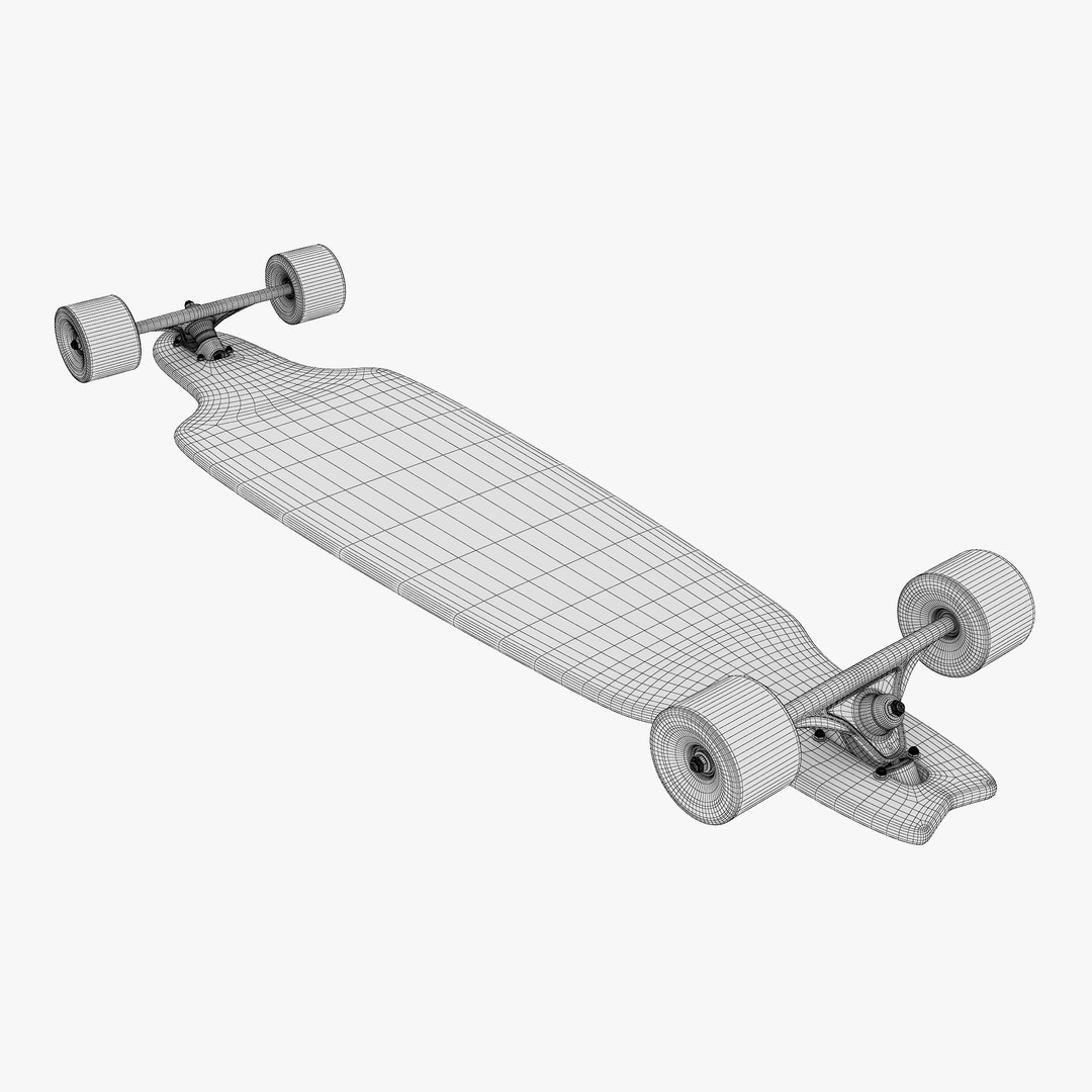 Generic Longboard 1 3D - TurboSquid 1442986