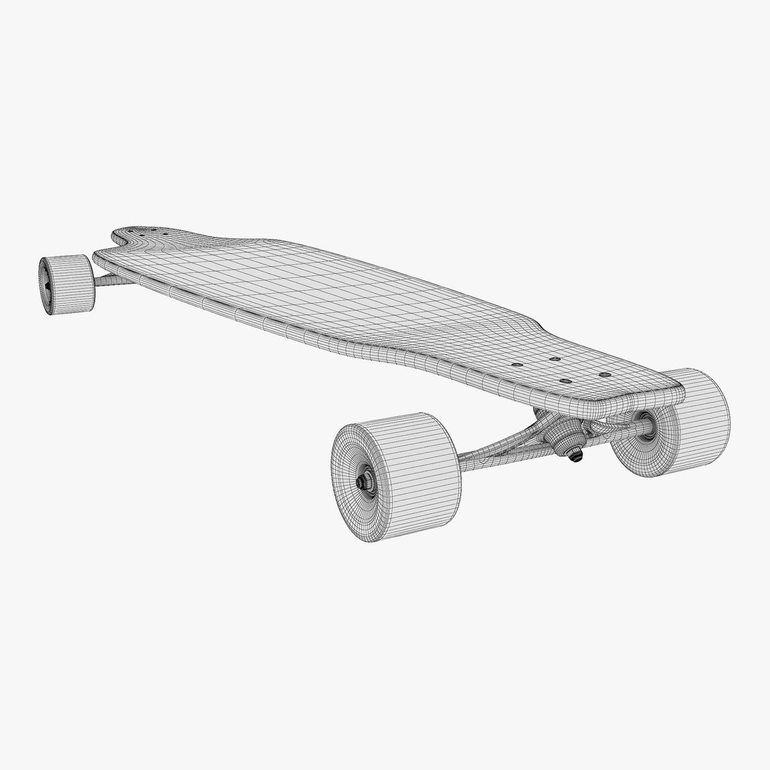 Generic Longboard 1 3D - TurboSquid 1442986