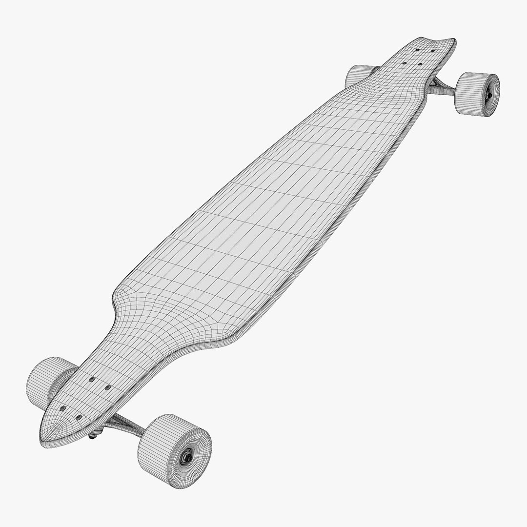 Generic Longboard 1 3D - TurboSquid 1442986
