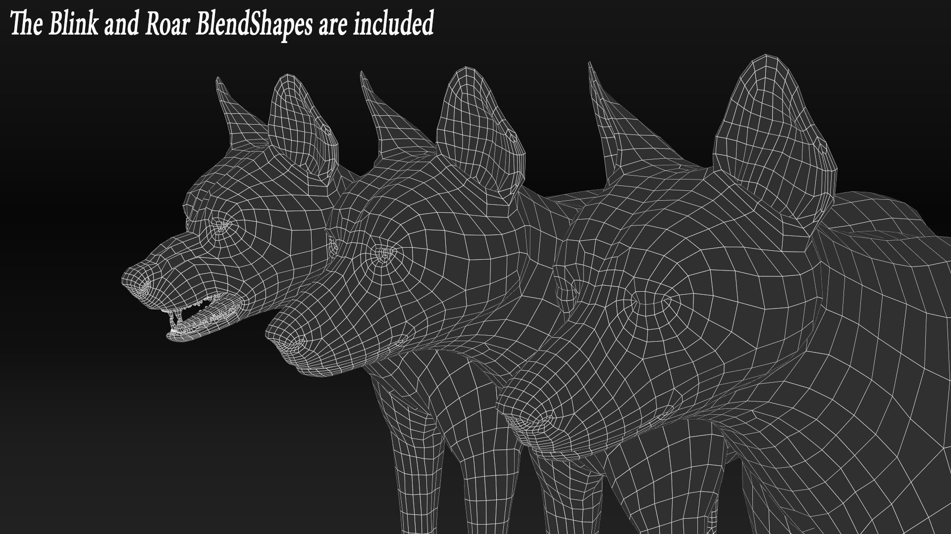 Black Timber Wolf Xgen Rigged 3D Model - TurboSquid 2075898