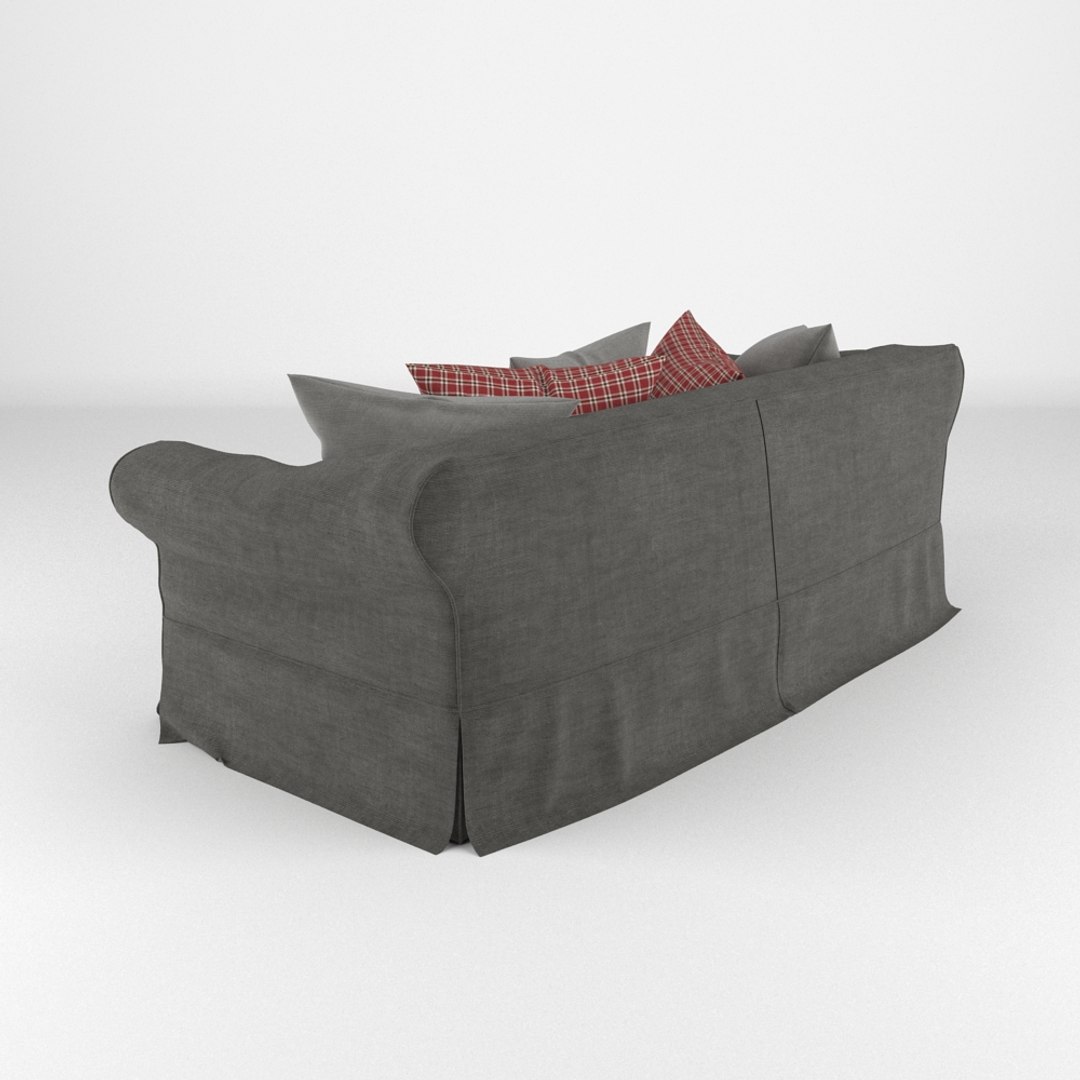 sofa realistic obj