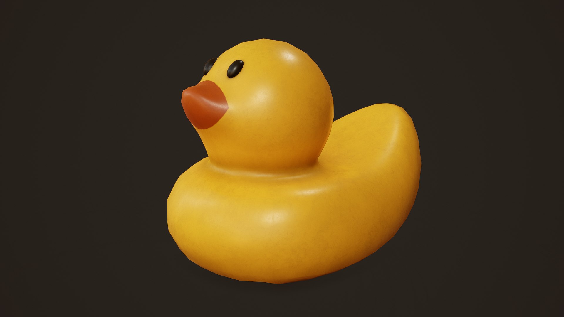 Rubber Duck - PBR Game Ready Model - TurboSquid 2001526