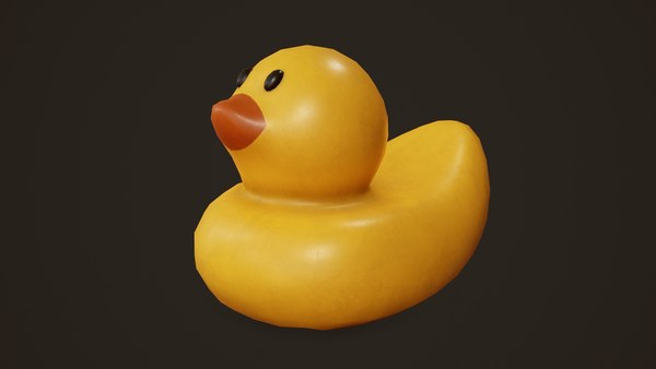 Rubber Duck - PBR Game Ready model - TurboSquid 2001526